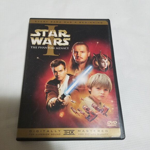 20th Century Studios | Other | Star Wars Episode The Phantom Menace Dvd Anakin Skywalker Jedi ...